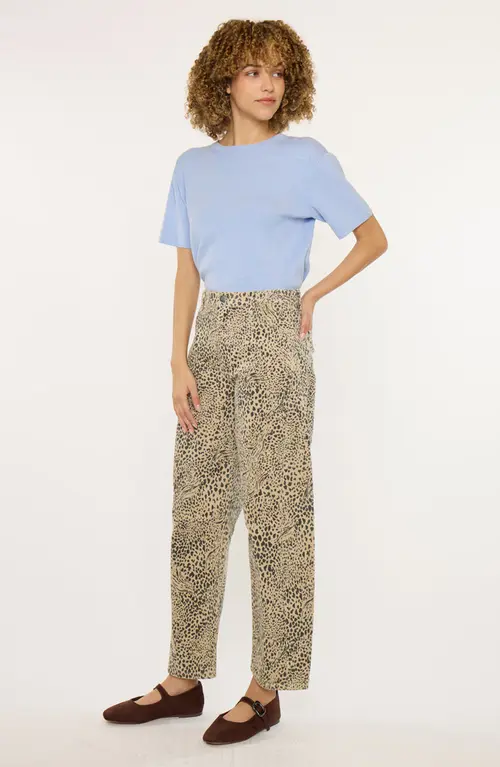 KANCAN Lydia Low Slung Barrel Jeans