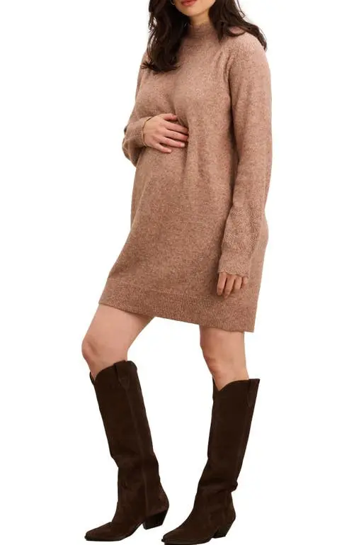 Hatch Cozy Pointelle Mini Dress