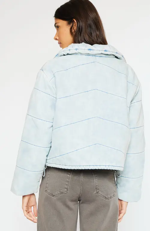 KANCAN Luciana Denim Puffer Jacket