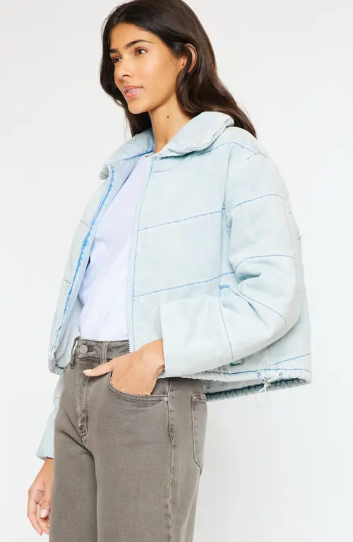 KANCAN Luciana Denim Puffer Jacket