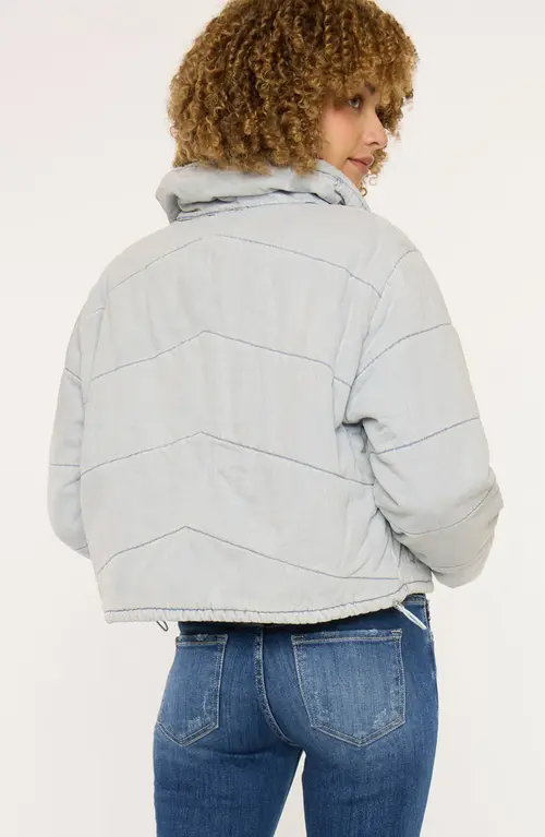 KANCAN Luciana Denim Puffer Jacket