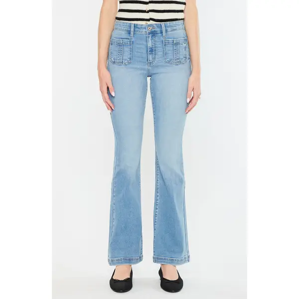 KANCAN High-rise Bootcut Jeans