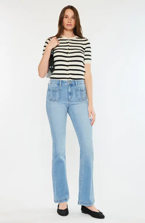 KANCAN High-rise Bootcut Jeans