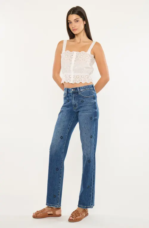 KANCAN Renata High-rise Straight Jeans