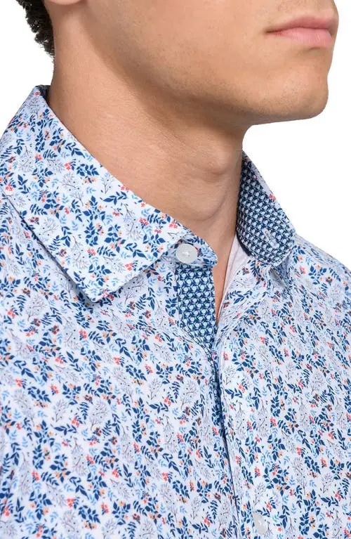 CON.STRUCT Fall Floral Woven Long Sleeve Basic - Multi