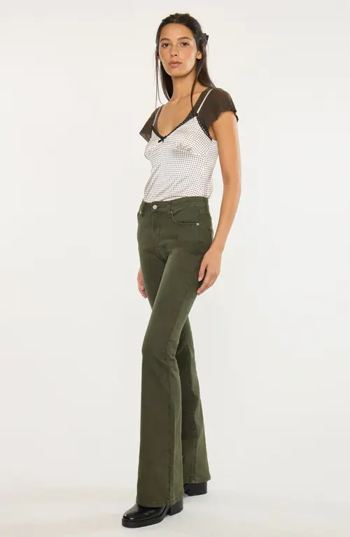 KANCAN High Rise Flare Jeans