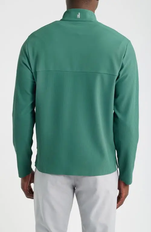 Johnnie-o Hoppin Rib Quarter Zip - Zest