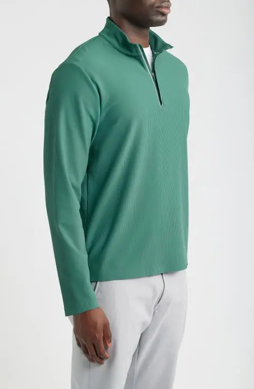 Johnnie-o Hoppin Rib Quarter Zip - Zest