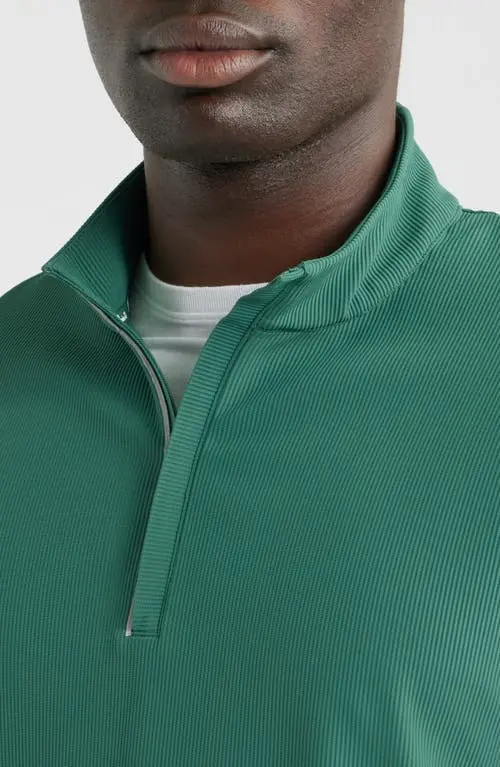Johnnie-o Hoppin Rib Quarter Zip - Zest