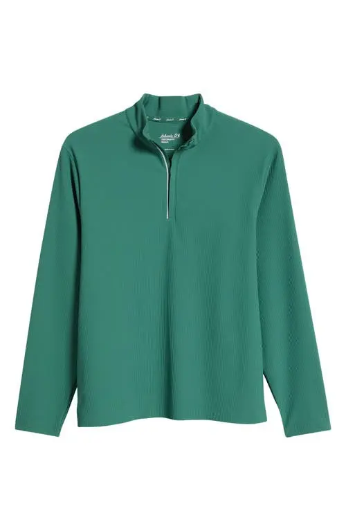 Johnnie-o Hoppin Rib Quarter Zip - Zest