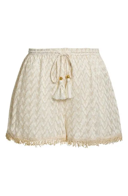 Ramy Brook Mina Zigzag Cover-up Shorts
