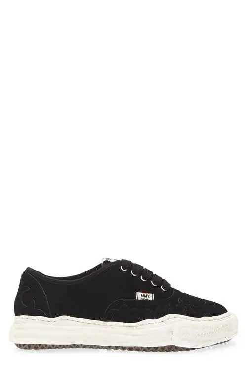 Mihara Yasuhiro Baker Original Sole Leather Sneakers - Black