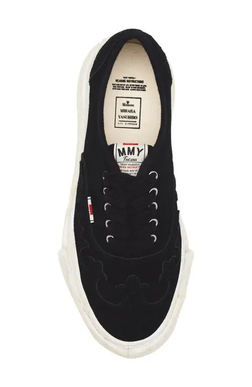 Mihara Yasuhiro Baker Original Sole Leather Sneakers - Black