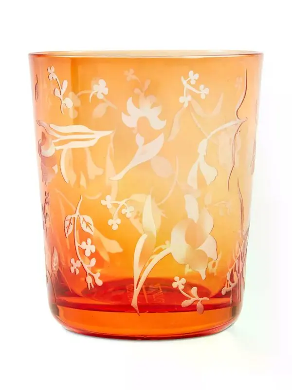 POLSPOTTEN Flower-engraved Tumblers
