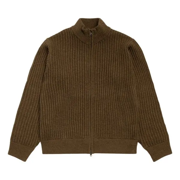 StÜssy Patch Zip Sweater - Green