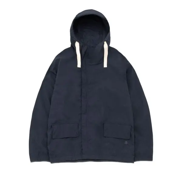 Nanamica Hooded Deck Jacket - Blue