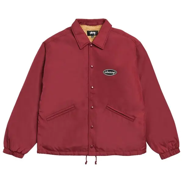 StÜssy Coaches Jacket - Red