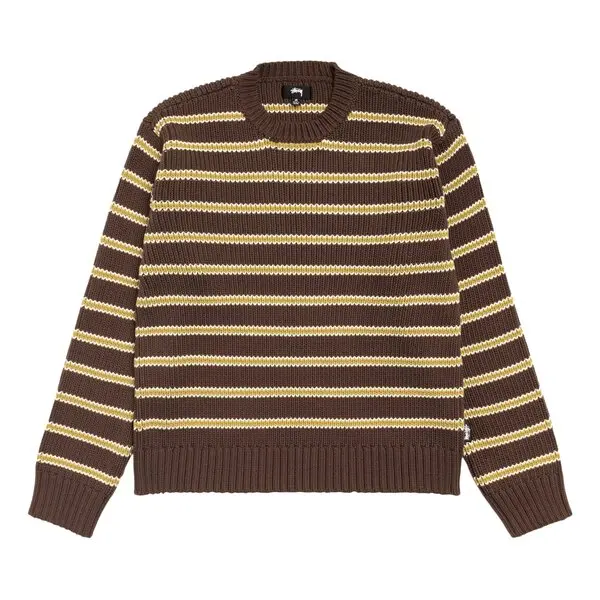 StÜssy Stripe Knit Crewneck