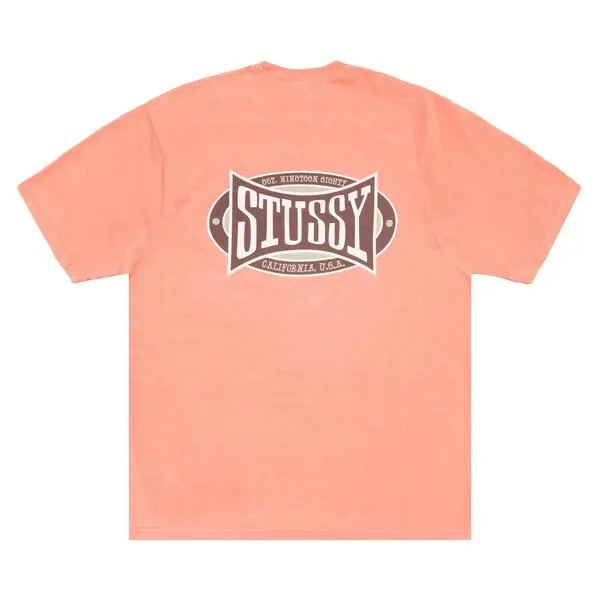 StÜssy Champion Oval Tee - Orange