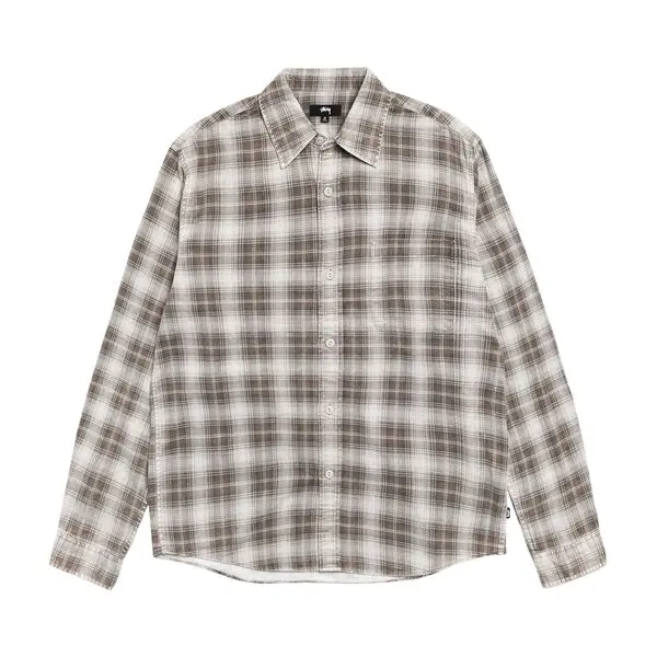 StÜssy Dax Printed Shirt - Brown