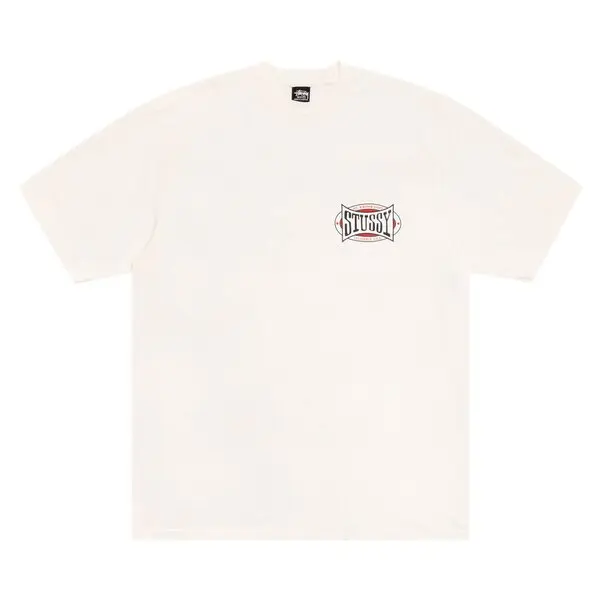 StÜssy Champion Oval Tee - Cream