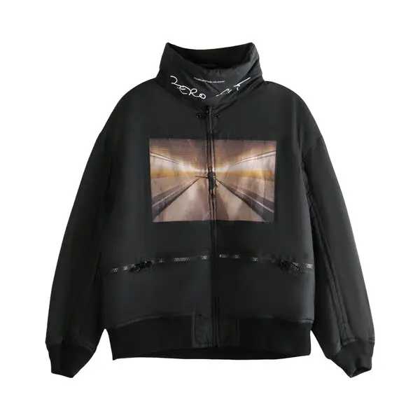 Undercover Elastic Hem Blouson Coat