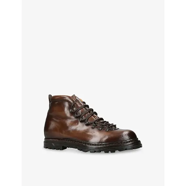 Officine Creative Artik Leather Ankle Boots