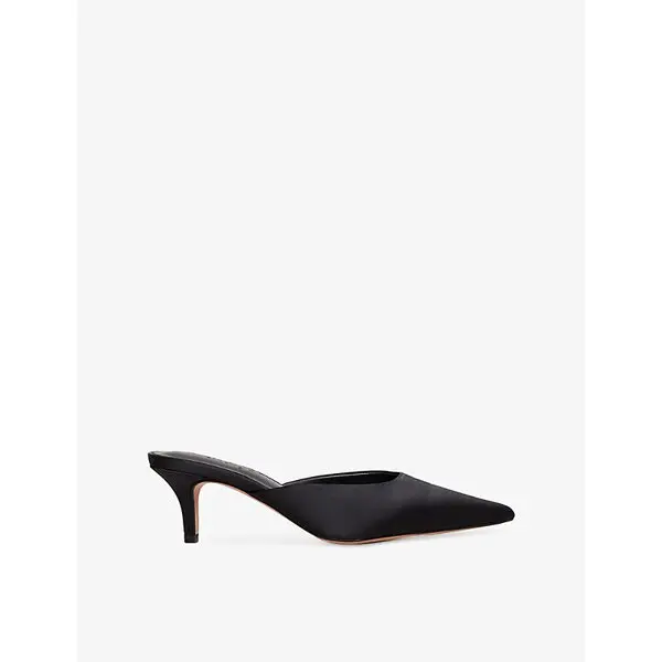 PHASE EIGHT Pointed-toe Heeled Mules