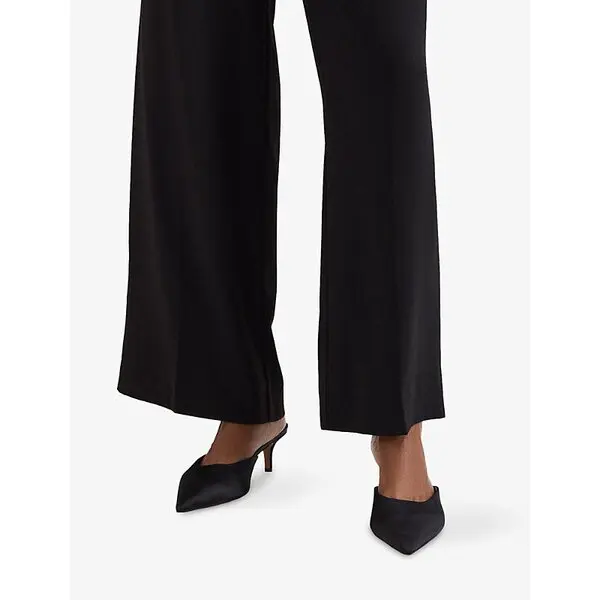 PHASE EIGHT Pointed-toe Heeled Mules