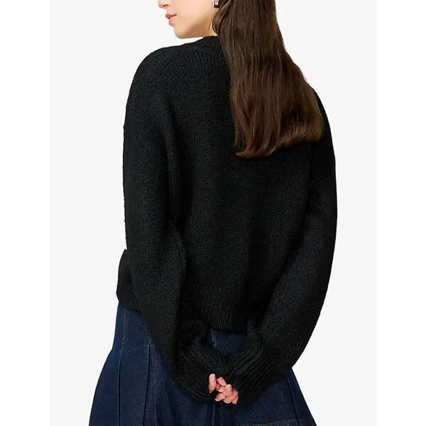 OMNES Oversized Knitted Jumper - Black