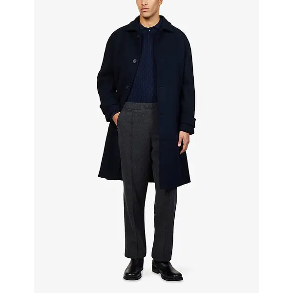 PERCIVAL Caxton Straight-leg Wool Blend Trousers