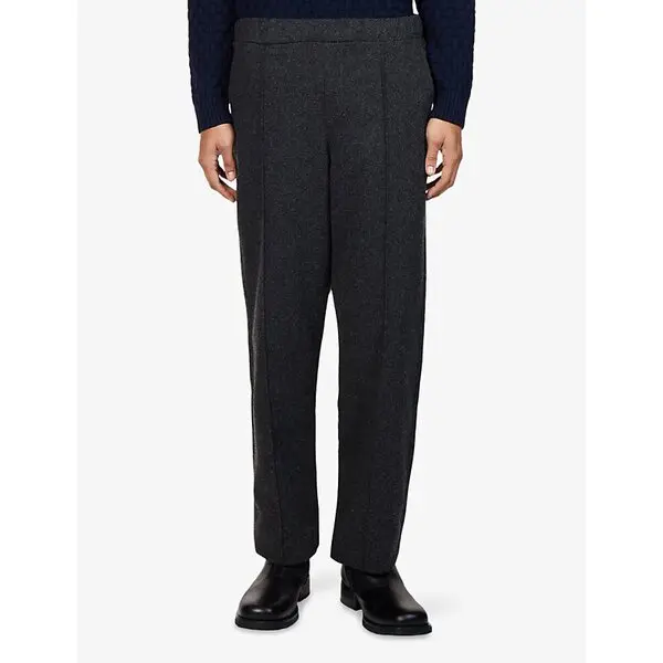 PERCIVAL Caxton Straight-leg Wool Blend Trousers