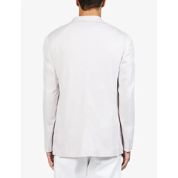Eleventy Single-breasted Wool Jacket - Sand