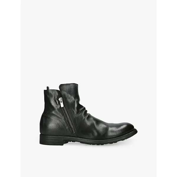 Officine Creative Chronicle Leather Ankle Boots
