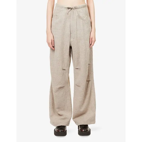 DARKPARK Wide-leg Wool Trousers