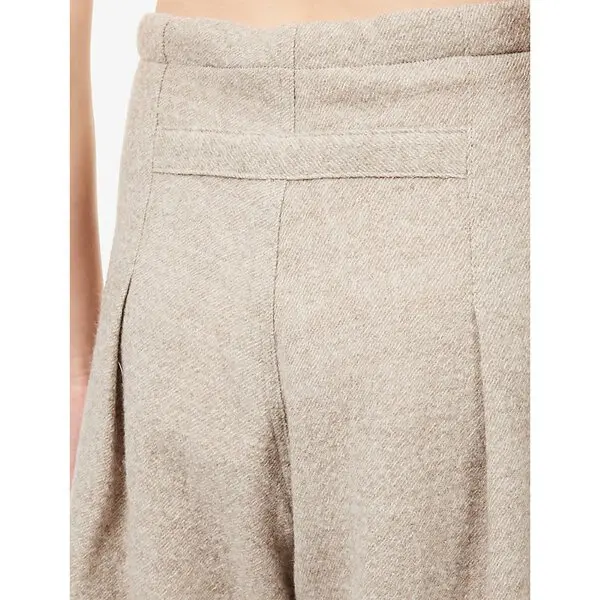 DARKPARK Wide-leg Wool Trousers