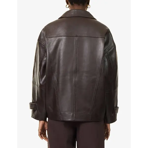 Dissh Relaxed Leather Jacket