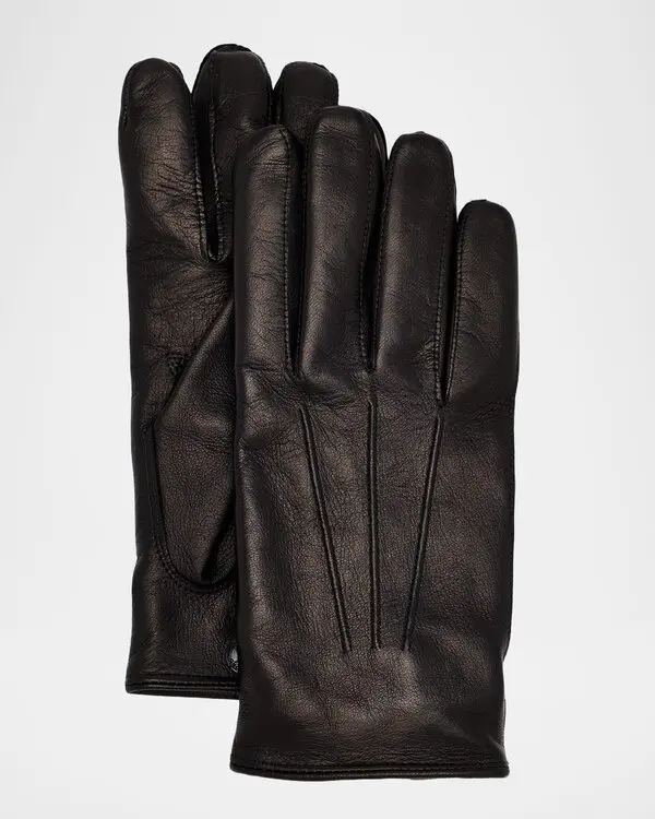 TOM FORD Napa Leather Gloves - Black