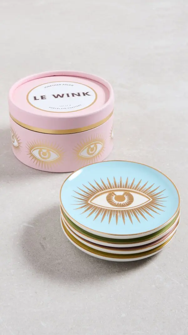 Jonathan Adler Le Wink Coasters