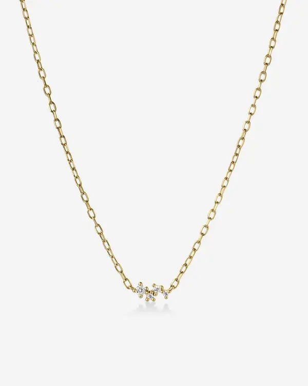 Ring Concierge Diamond Cluster Necklace - One-color
