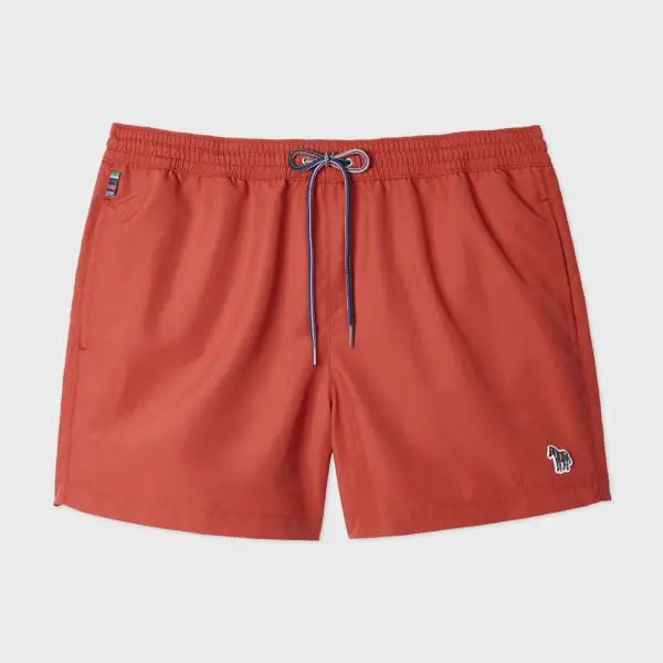 Paul Smith Zebra Logo Swim Shorts - Pink