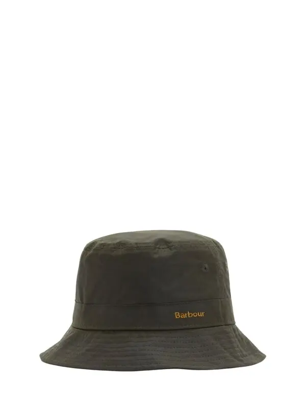 Barbour Belsay Wax Hat - Green