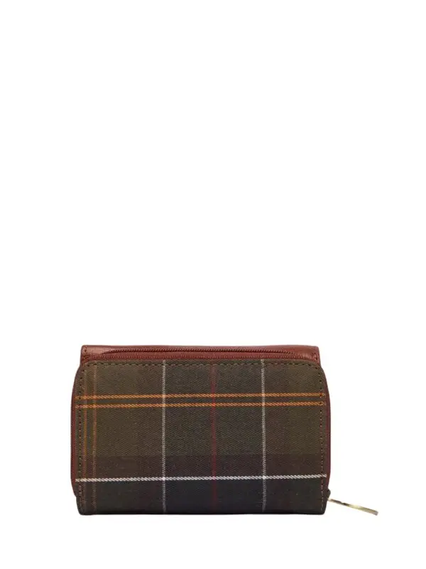 Barbour Leather And Fabric Wallet