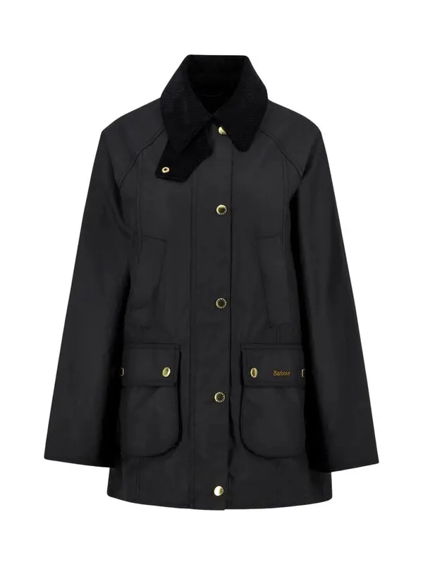 Barbour Modern Beadnell Waxed Jacket - Black