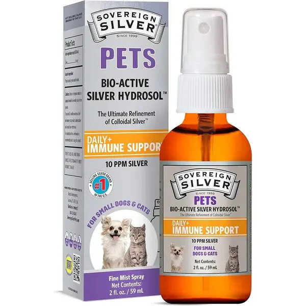 BEAUTIFIEDYOU Sovereign Silver Bio-active Silver Hydrosol Immune Pets Fine Mist Spray 2 Ounces - One-color