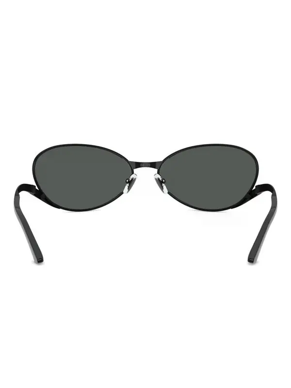 Versace Oval Frame Sunglasses