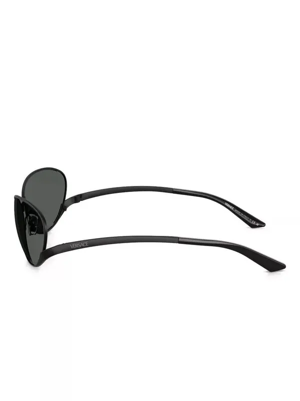 Versace Oval Frame Sunglasses
