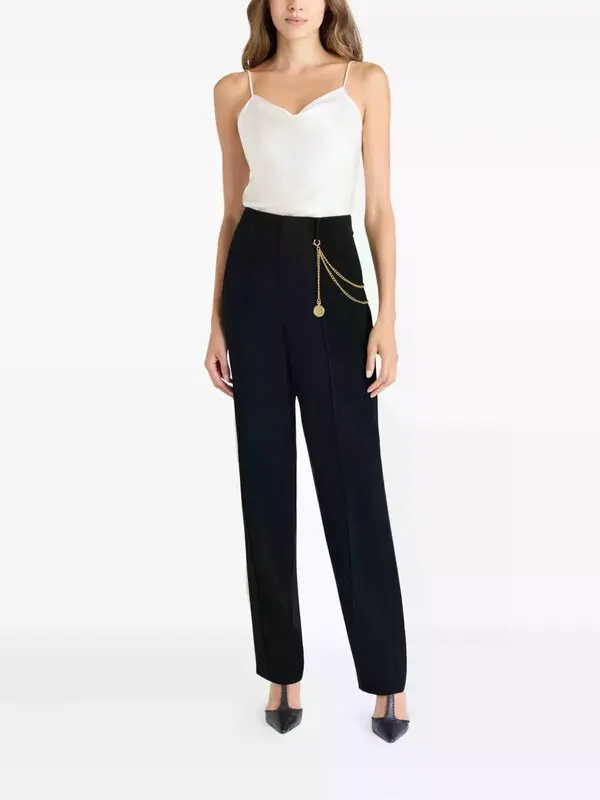 Cinq À Sept Alaina Chain-detail Trousers