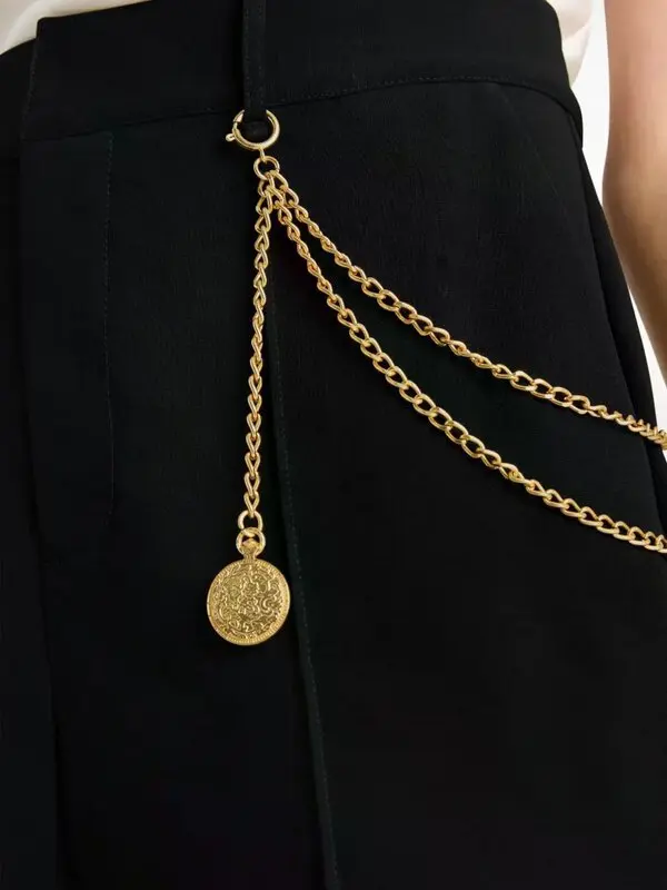 Cinq À Sept Alaina Chain-detail Trousers