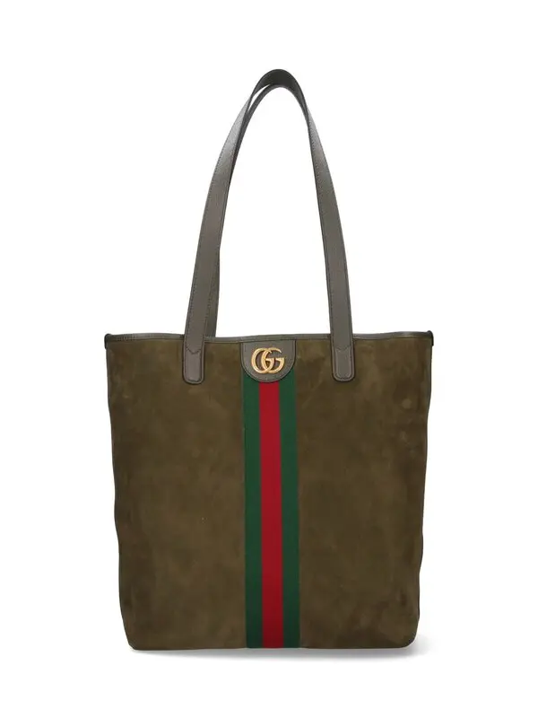 Gucci Ophidia Shopping Bag - Green
